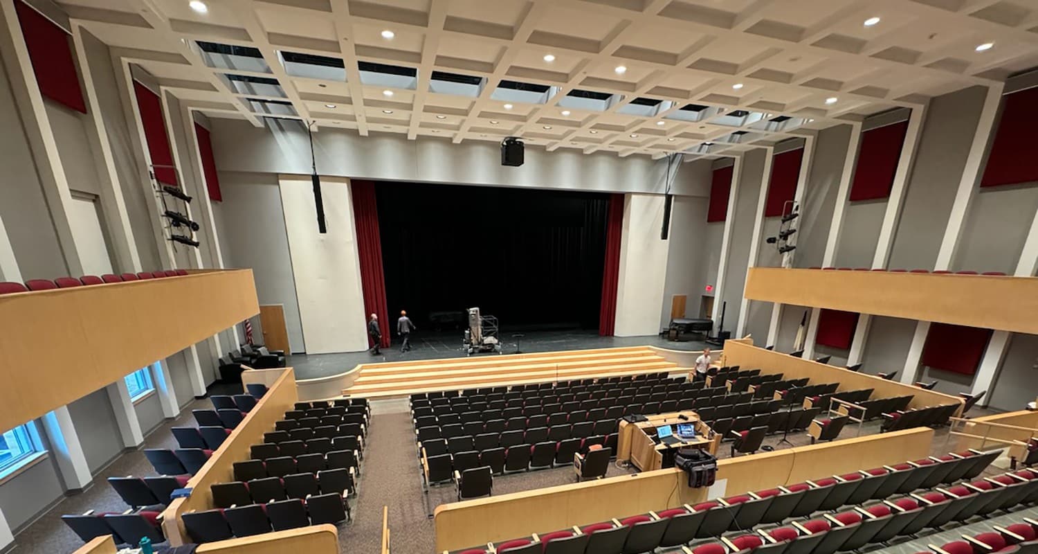 Upgrading an Auditorium Sound System - Christian School Products
